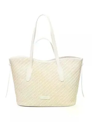 COCCINELLE Woven Diagonal-pattern Tote Bag