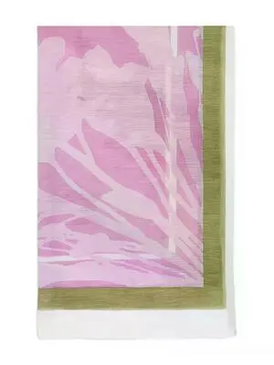 Marc O'polo Floral-print Silk Scarf - Pink