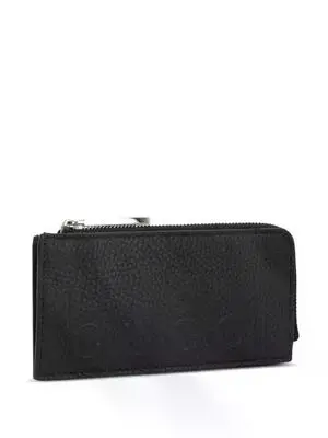 Gucci Embossed-logo Zip-fastening Cardholder - Black