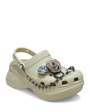 CROCS Bae Metallic Clogs
