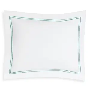 SFERRA Grande Hotel Standard Sham White/aqua