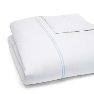 SFERRA Grande Hotel Duvet Cover, Twin White/blue