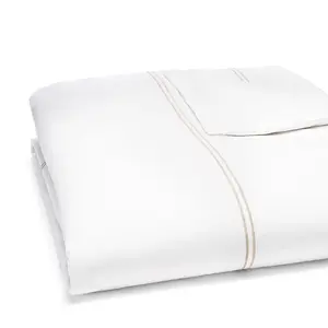 SFERRA Grande Hotel Duvet Cover, Full/queen - White/taupe