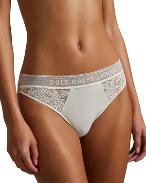 Polo Ralph Lauren Logo Lace Bikini