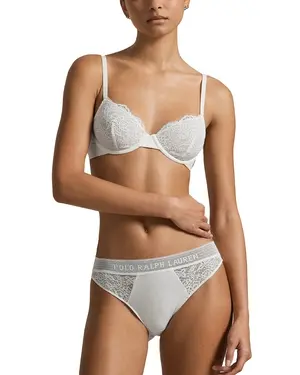 Polo Ralph Lauren Logo Lace Bikini