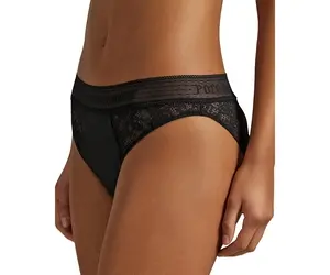 Polo Ralph Lauren Logo Lace Bikini - Onyx