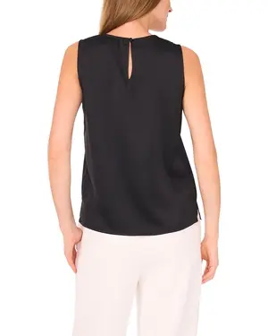 Vince Camuto Sleeveless Blouse - Rich Black