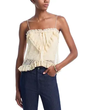 Alice + Olivia Lace Up Camis Tanks For Women
