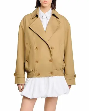 Sandro Drop Shoulder Outerwear For Women