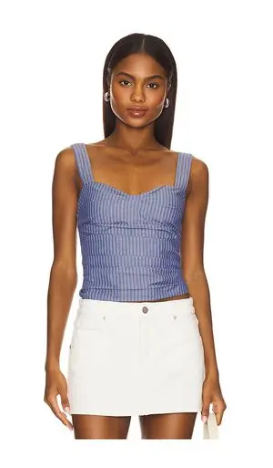 Lioness Cobain Corset Top - Blue