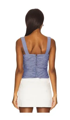 Lioness Cobain Corset Top - Blue