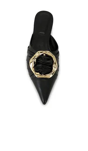 Simkhai Belle Leather Pointed Toe Mule