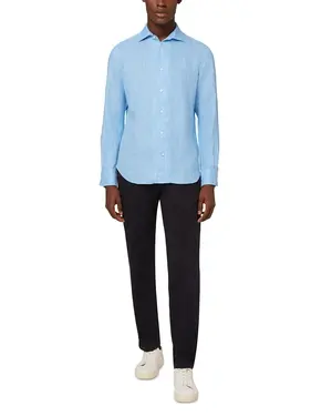 Boggi Milano Button Down Linen Shirt