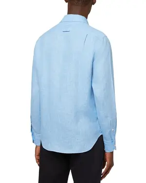Boggi Milano Button Down Linen Shirt