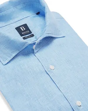 Boggi Milano Button Down Linen Shirt