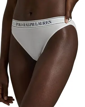 Polo Ralph Lauren Logo Bikini White Cloud