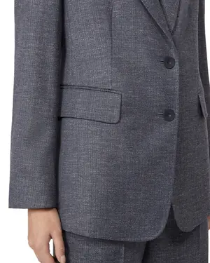 Max Mara Notched Lapel Blazer