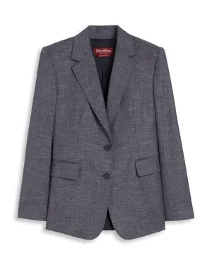 Max Mara Notched Lapel Blazer