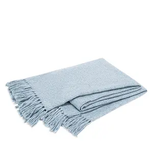MATOUK Lanza Baby Alpaca Throw - Hazy Blue