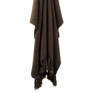 MATOUK Lanza Baby Alpaca Throw - Sable