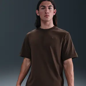 Nike NIKE Dri-FIT Short-Sleeve Performance Top Brown