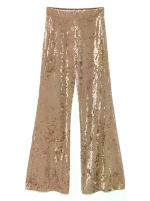 FORTE_FORTE Velvet Trousers - Neutrals