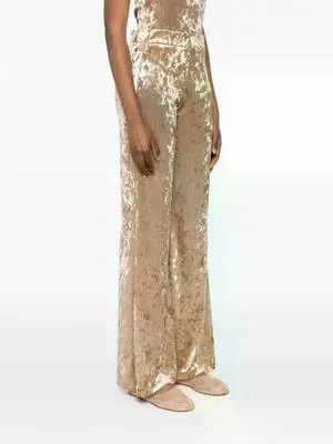 FORTE_FORTE Velvet Trousers - Neutrals