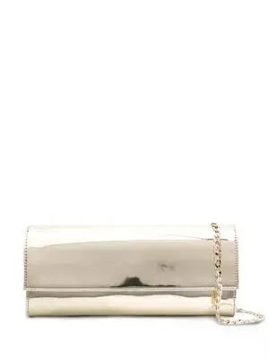 CASTAGNA Metallic Leather Clutch