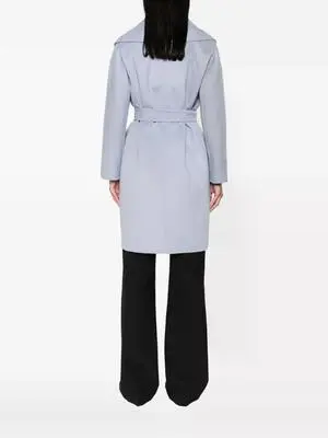 Max Mara Belted Wool Wrap Coat