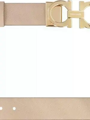 FERRAGAMO Gancini Reversible Leather Belt - Neutrals