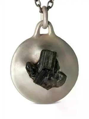PARTS OF FOUR Disk Pendant Necklace - Silver