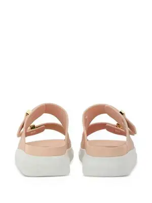 Alexander McQueen Double-buckle Slides - Pink