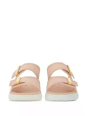Alexander McQueen Double-buckle Slides - Pink