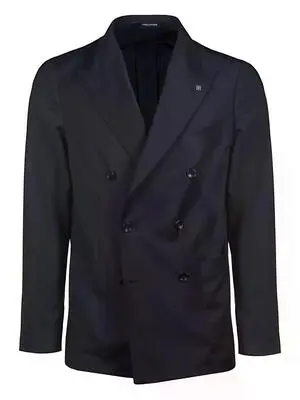 Tagliatore Double-breasted Blazer - Blue