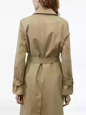 Marc O'polo Double-breasted Belted Trench Coat