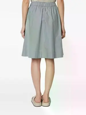 Marc O'polo Elasticated-waistband Mini Skirt - Blue