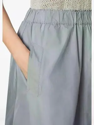 Marc O'polo Elasticated-waistband Mini Skirt - Blue