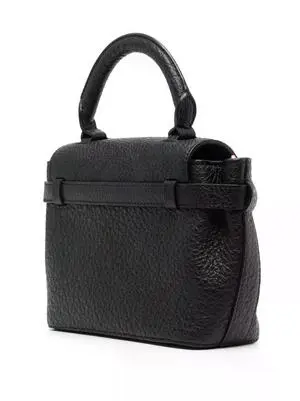 LANCEL Small Charlie Leather Bag - Black