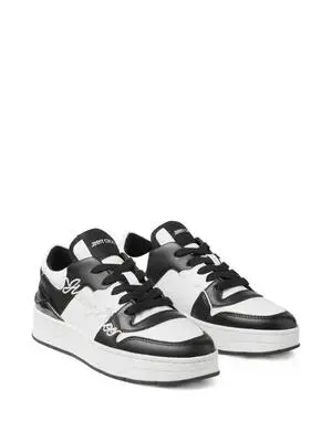 JIMMY CHOO Florent/f Leather Sneakers