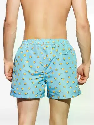 Paul Smith Peach-print Swim Shorts