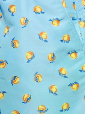 Paul Smith Peach-print Swim Shorts