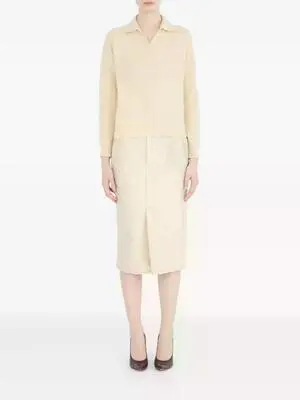 MAISON MARGIELA Virgin Wool Polo Shirt