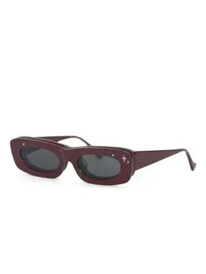 PUSHBUTTON X Grey Ant Flip Up Sunglasses - Red