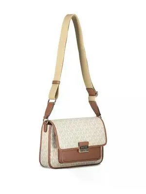 Michael Kors Bradshaw Monogram Flap Shoulder Bag