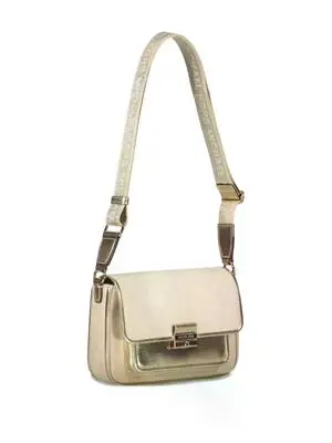 Michael Kors Bradshaw Metallic-panel Flap Shoulder Bag