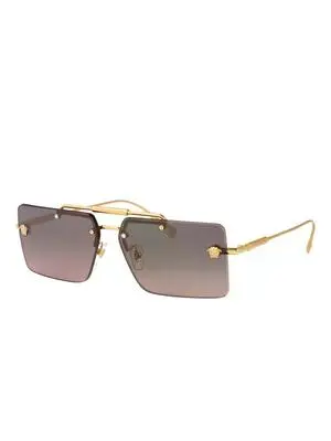 Versace Medusa Square-frame Sunglasses