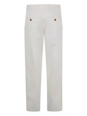 Brunello Cucinelli Pleated Cotton Trousers