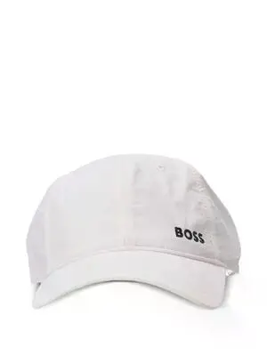 BOSS Logo Baseball Cap - White