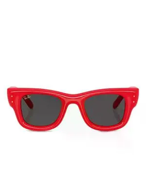 Ray-ban Wayfarer Puffer A$ap Rocky Sunglasses - Red