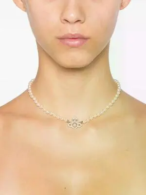 VIVIENNE WESTWOOD Olympia Pearl Necklace